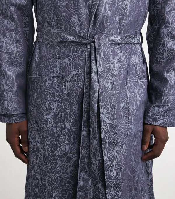 Hanro Cotton Floral Selection Robe