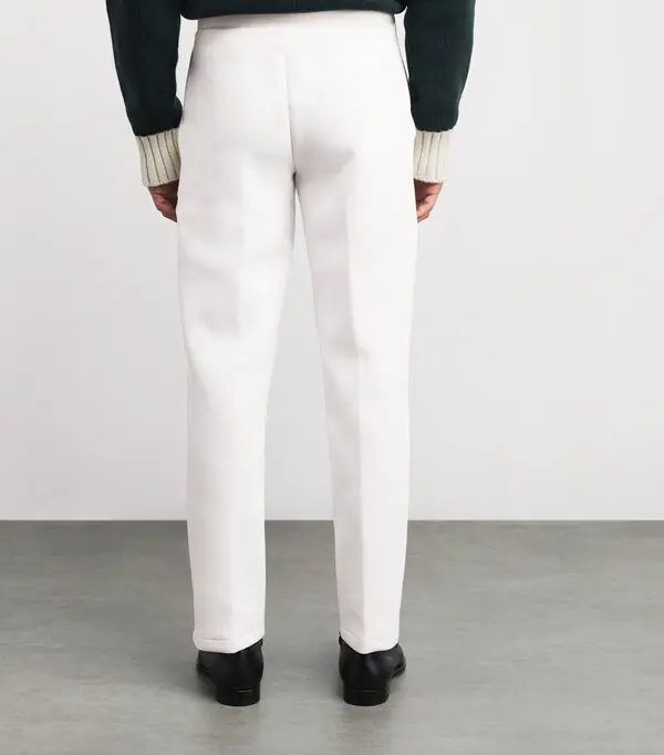 Lacoste Straight-leg Sweatpants - White