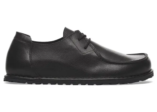 BIRKENSTOCK Utti Lace Leather Shoes - Black