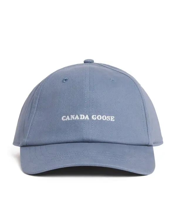 Canada Goose Logo Baseball Cap - Blue