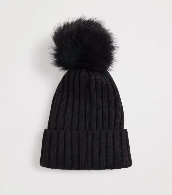 Moncler Virgin Wool Pom-pom Beanie