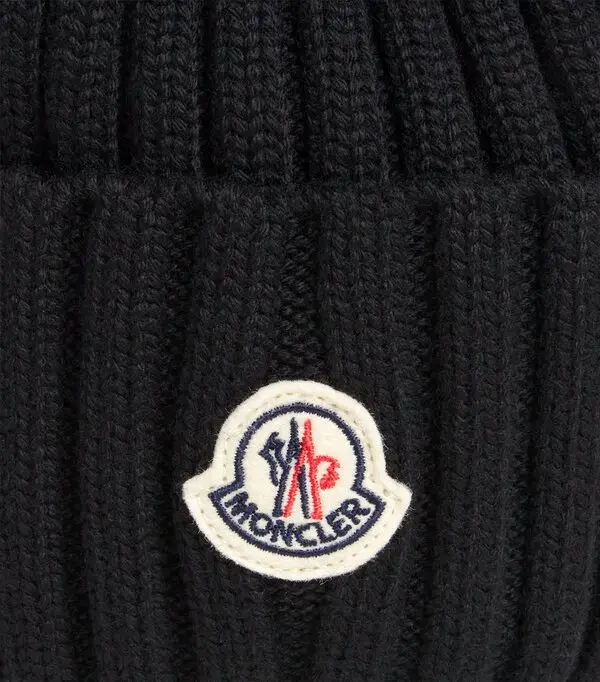 Moncler Virgin Wool Pom-pom Beanie