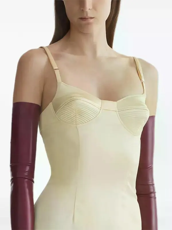 MUGLER Fitted Lingerie Dress