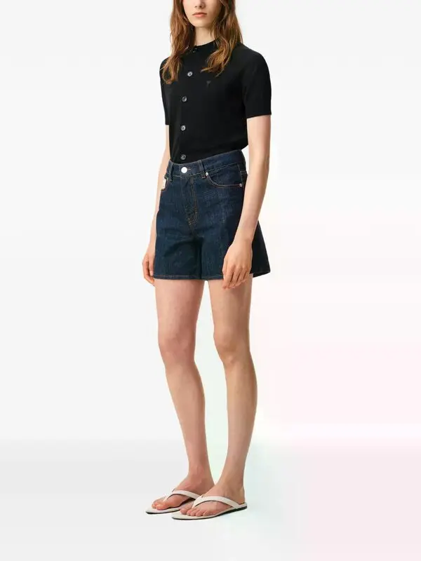 AMI Paris Merino Wool De Coeur Cardigan