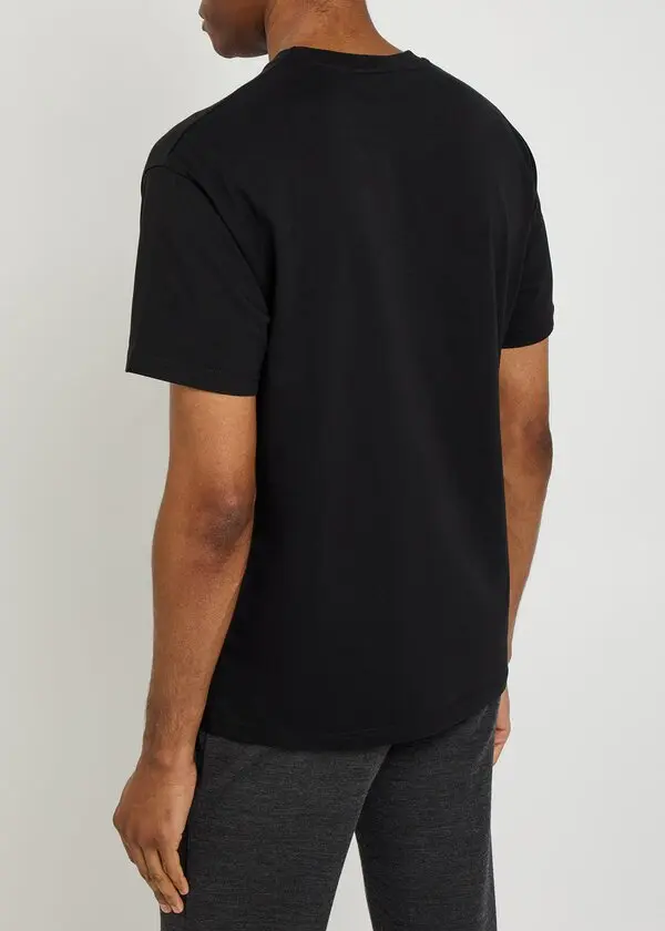 Givenchy Logo-appliquéd Cotton T-shirt - Black