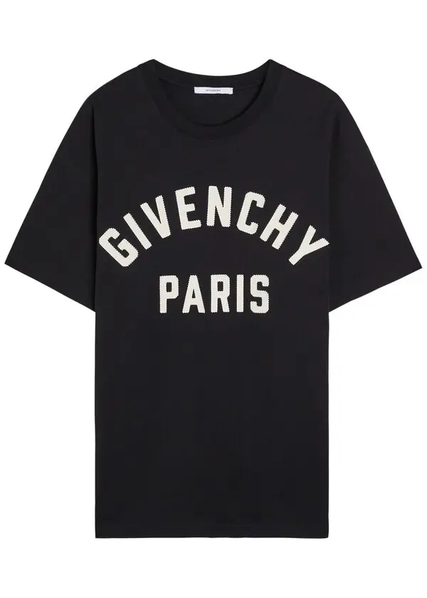 Givenchy Logo-appliquéd Cotton T-shirt
