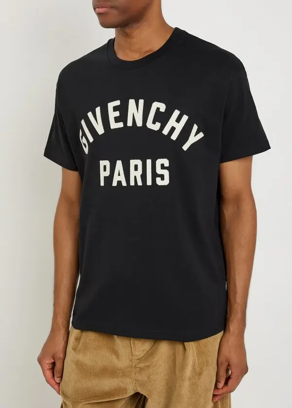 Givenchy Logo-appliquéd Cotton T-shirt
