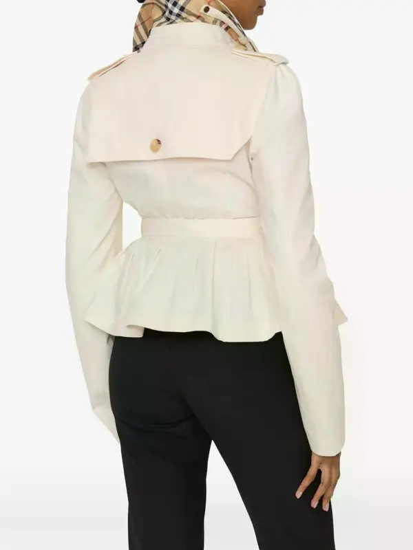 Burberry Buckle Belt Jacket