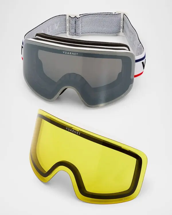 Vuarnet Mont-blanc Ski Goggles With Interchangeable Lenses