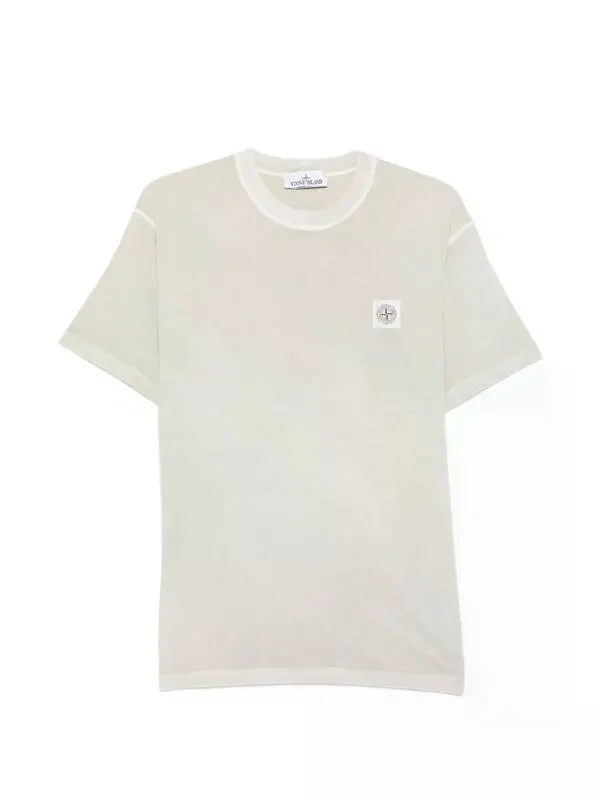 Stone Island Logo-patch T-shirt