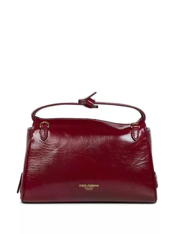 Dolce & Gabbana Mini Vittoria Leather Tote - Red