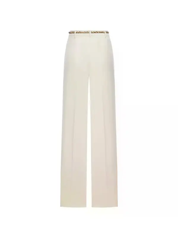 Max Mara Belted Flared Trousers
