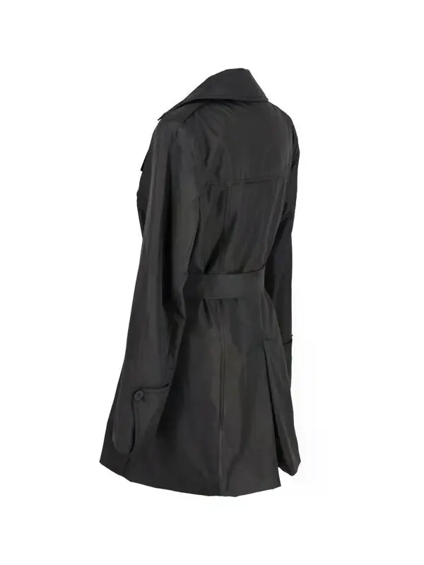 GILLES DUFOUR Double-breasted Belted Trench Coat