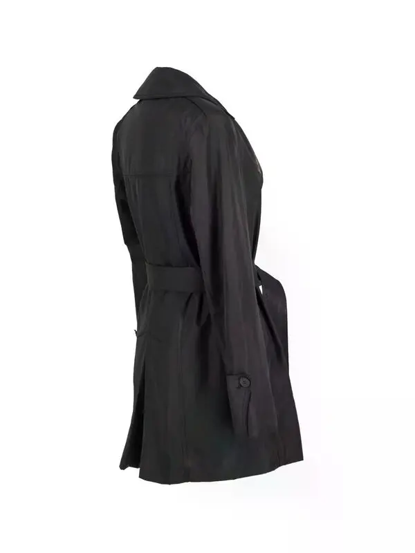 GILLES DUFOUR Double-breasted Belted Trench Coat