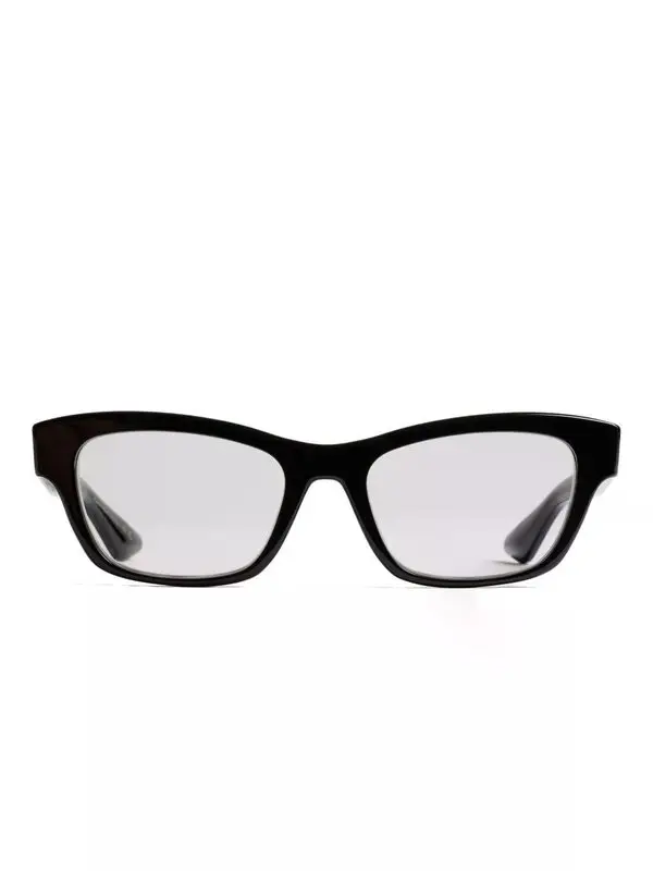 Khaite Rectangle Stripe Eyeglasses