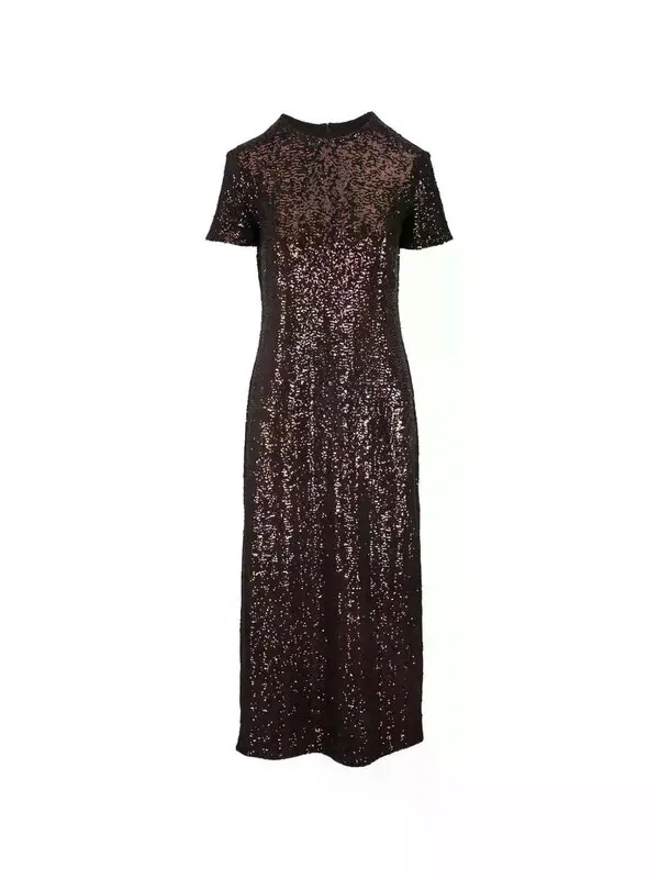 Michael Kors Sequin Short-sleeve Dress