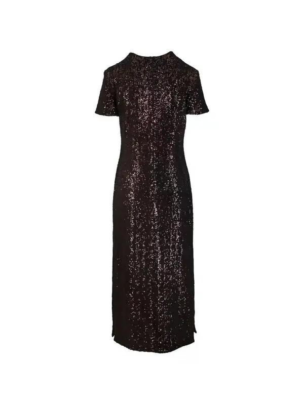 Michael Kors Sequin Short-sleeve Dress