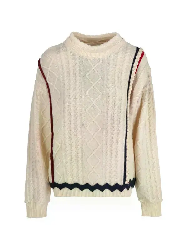 Vintage Striped Pullover Sweater