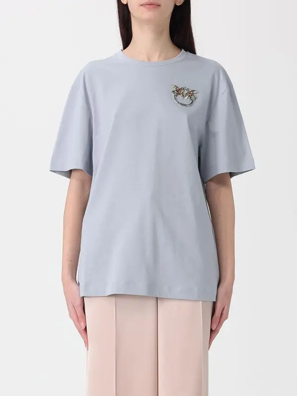 Pinko Embellished T-shirt - Blue