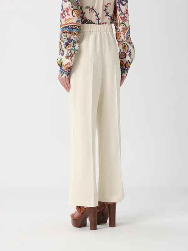 Etro Wide Leg Trousers - White