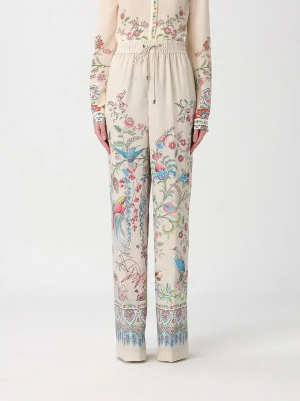 Etro Floral Printed Pants