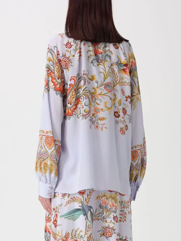 Etro Printed Silk Blouse