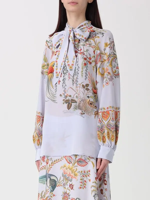Etro Printed Silk Blouse