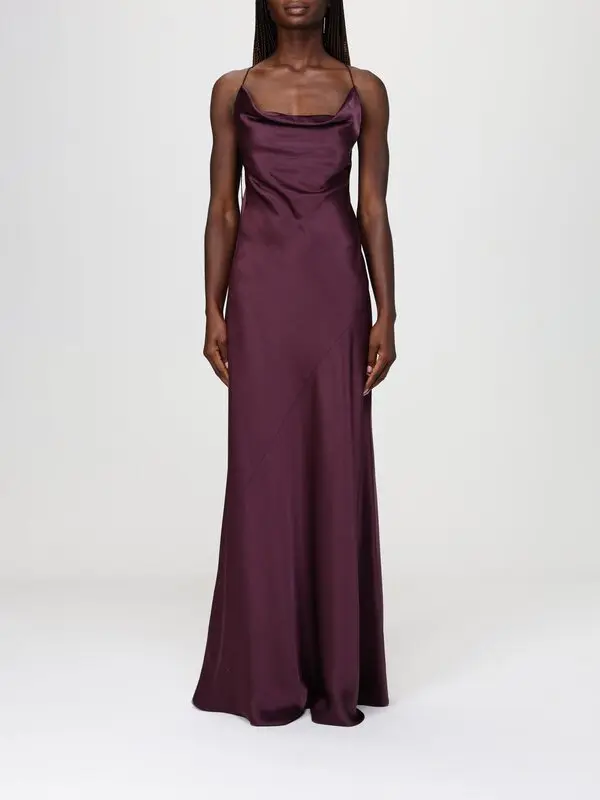 Pinko Maxi Dress - Burgundy