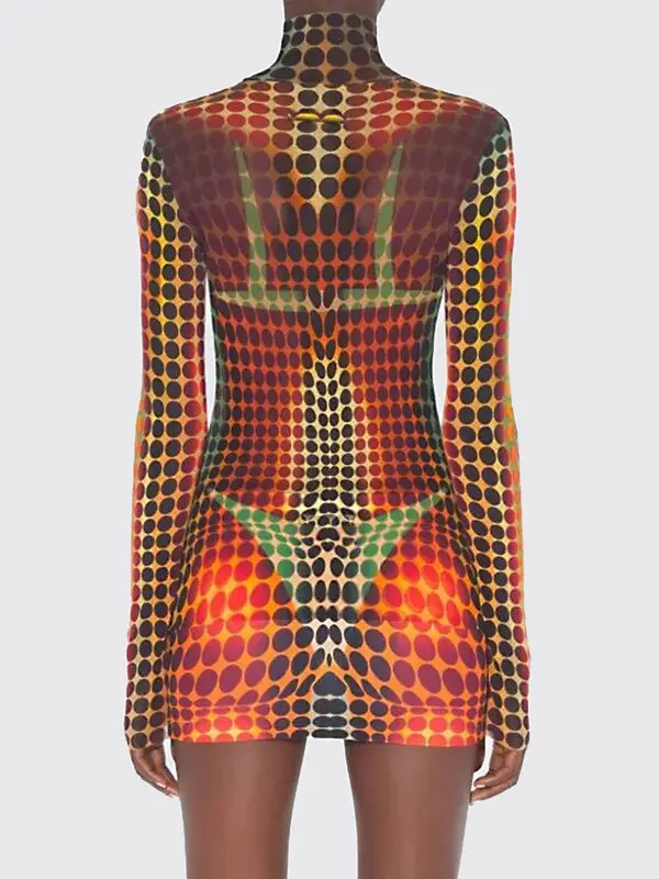 JEAN PAUL GAULTIER Long Sleeve Turtleneck Top