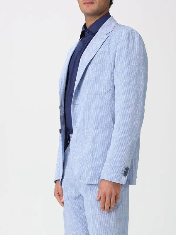 Etro Tailored Jacket - Blue