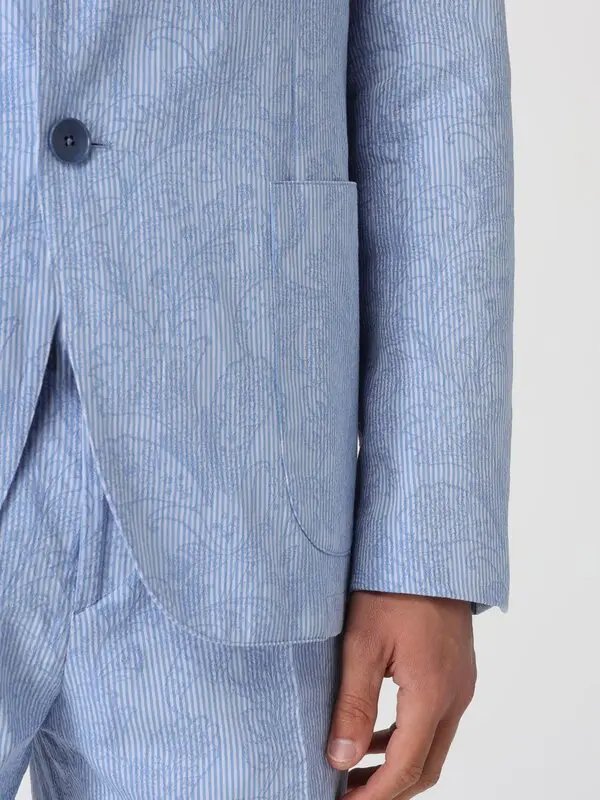 Etro Tailored Jacket - Blue
