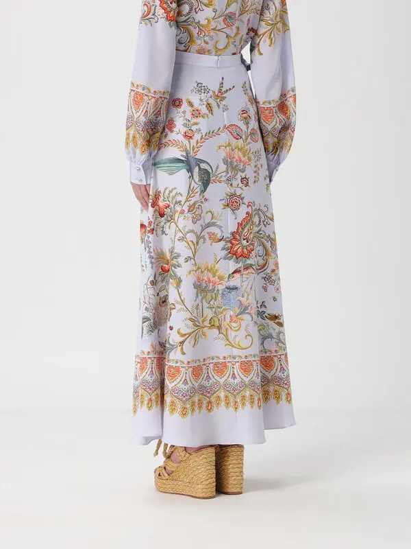 Etro Printed Midi Skirt - Multicolor
