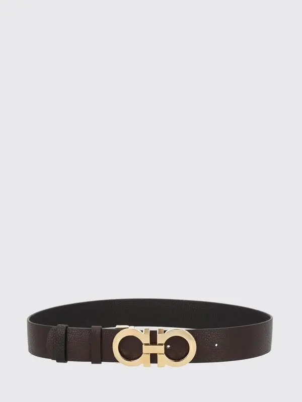 FERRAGAMO Leather Belt - Brown