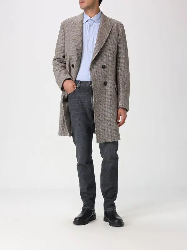 Zegna Double-breasted Coat
