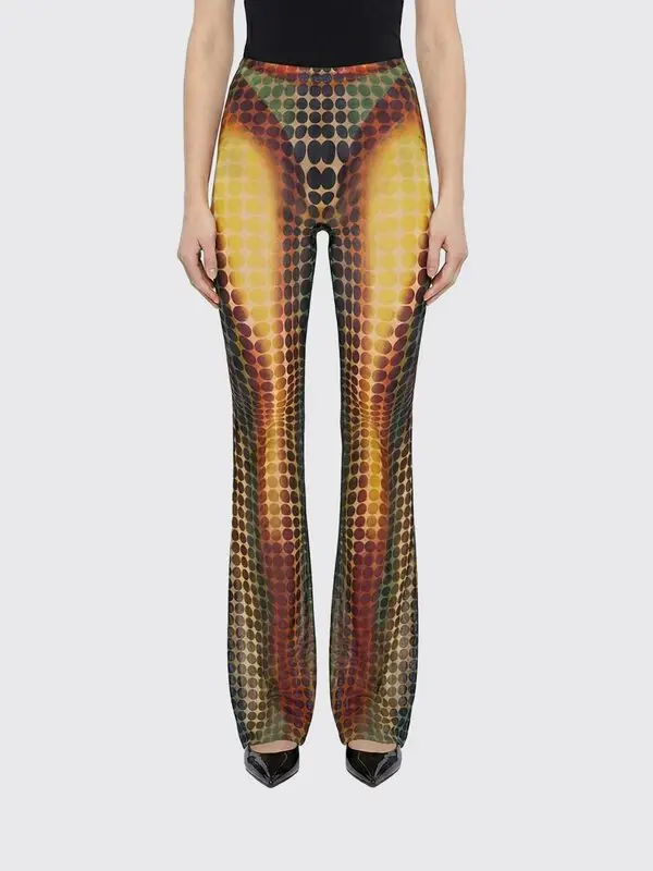 Jean Paul Gaultier Printed Flare Pants