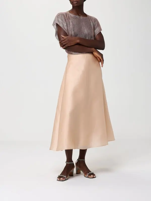 Alberta Ferretti Embellished Mesh Top - Blush Pink