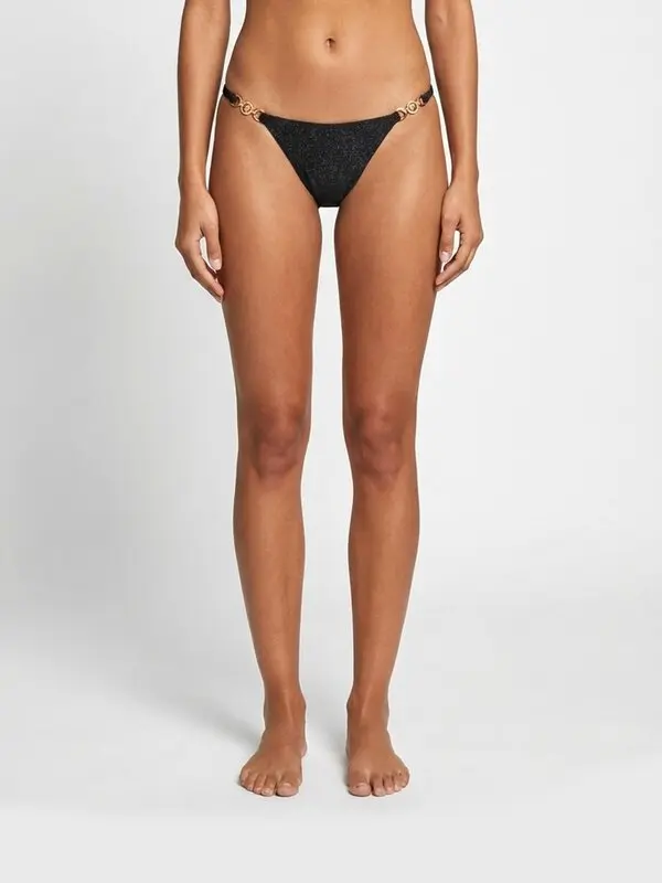 Versace Bikini Bottom - Black