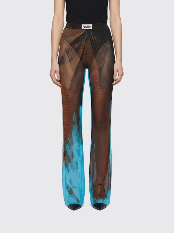 JEAN PAUL GAULTIER Printed Trousers - Multicolor