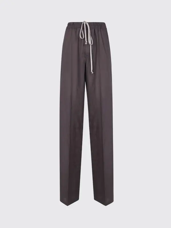 Rick Owens Drawstring Waist Trousers - Grey