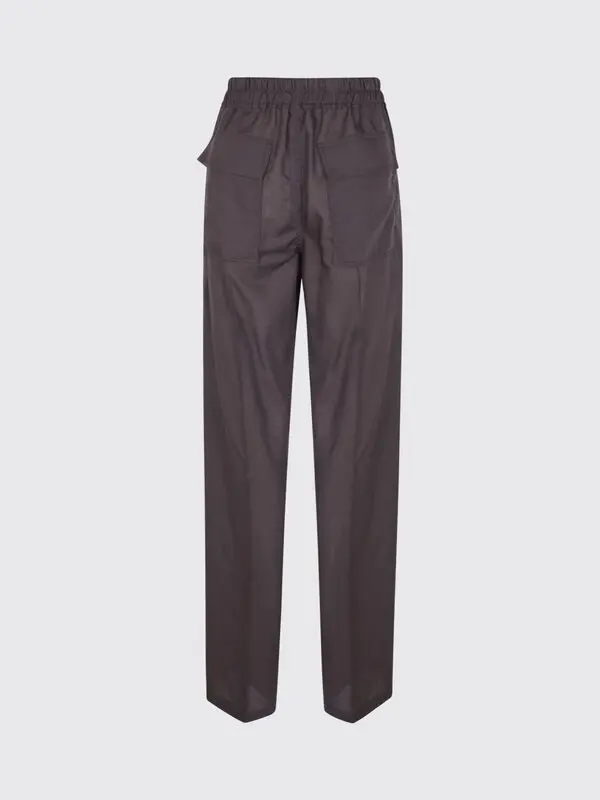 Rick Owens Drawstring Waist Trousers - Grey
