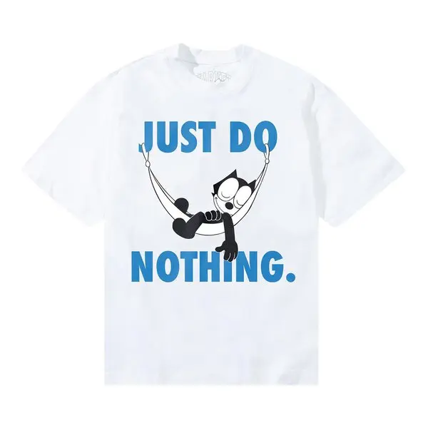 MARKET Felix The Cat Do Nothing Tee Shirt - White