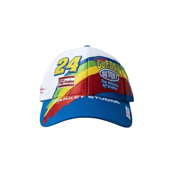 MARKET X Nascar Legend Jeff Gordon 47 Mvp Rainbow Cap - White
