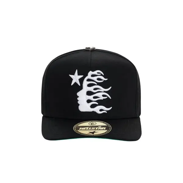 HELLSTAR Greatest Hits Og Logo Snapback Hat - Black