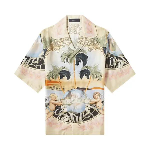 Amiri Cherub Silk Shirt - Multicolor