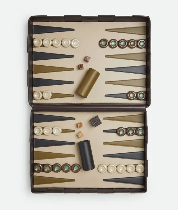 BOTTEGA  VENETA Backgammon - Fondant