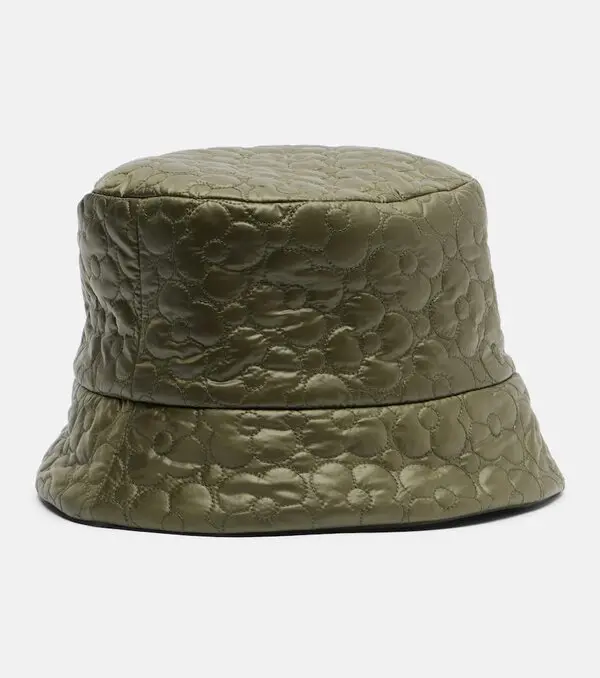 Moncler Padded Reversible Bucket Hat - Green