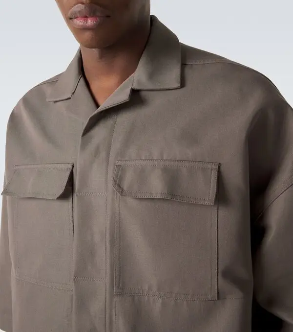 Rick Owens Cotton-blend Shirt
