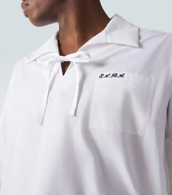 BODE Cotton Poplin Top