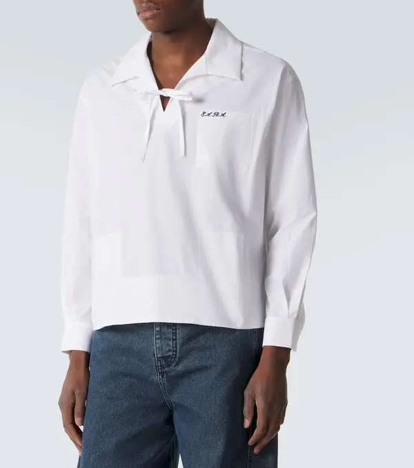 BODE Cotton Poplin Top