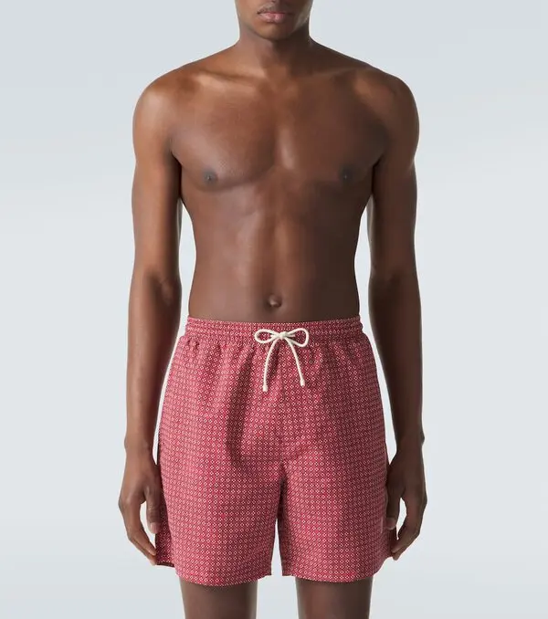 Brunello Cucinelli Printed Swim Trunks